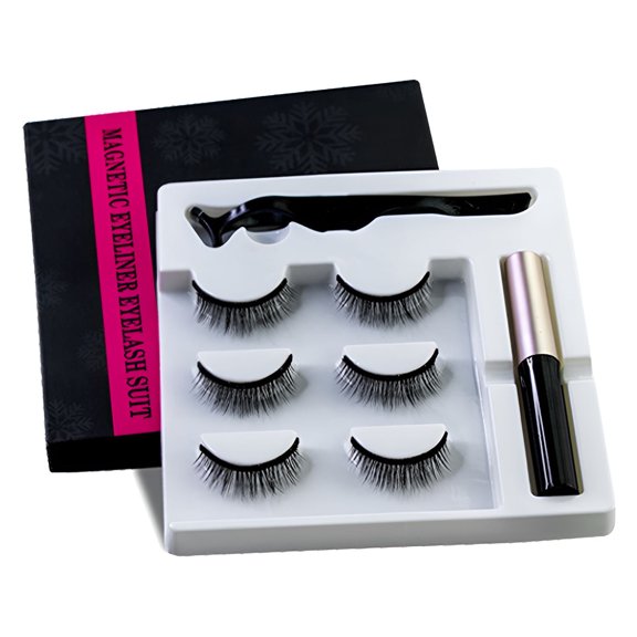 af94 False Advertising Faux Eyelashes, Black - Walmart.com