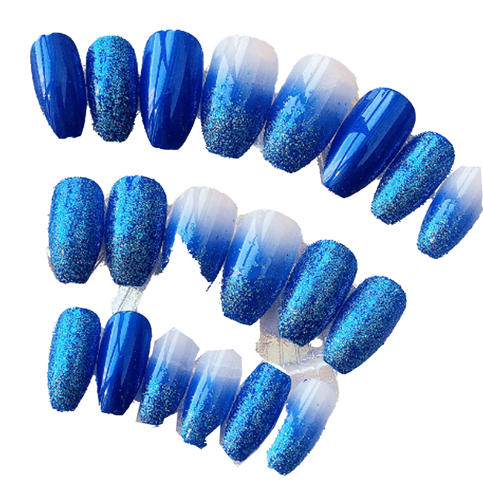 RAGUPEL Nails Press Ons,Easy Removal False Nails,Nail Protection No ...