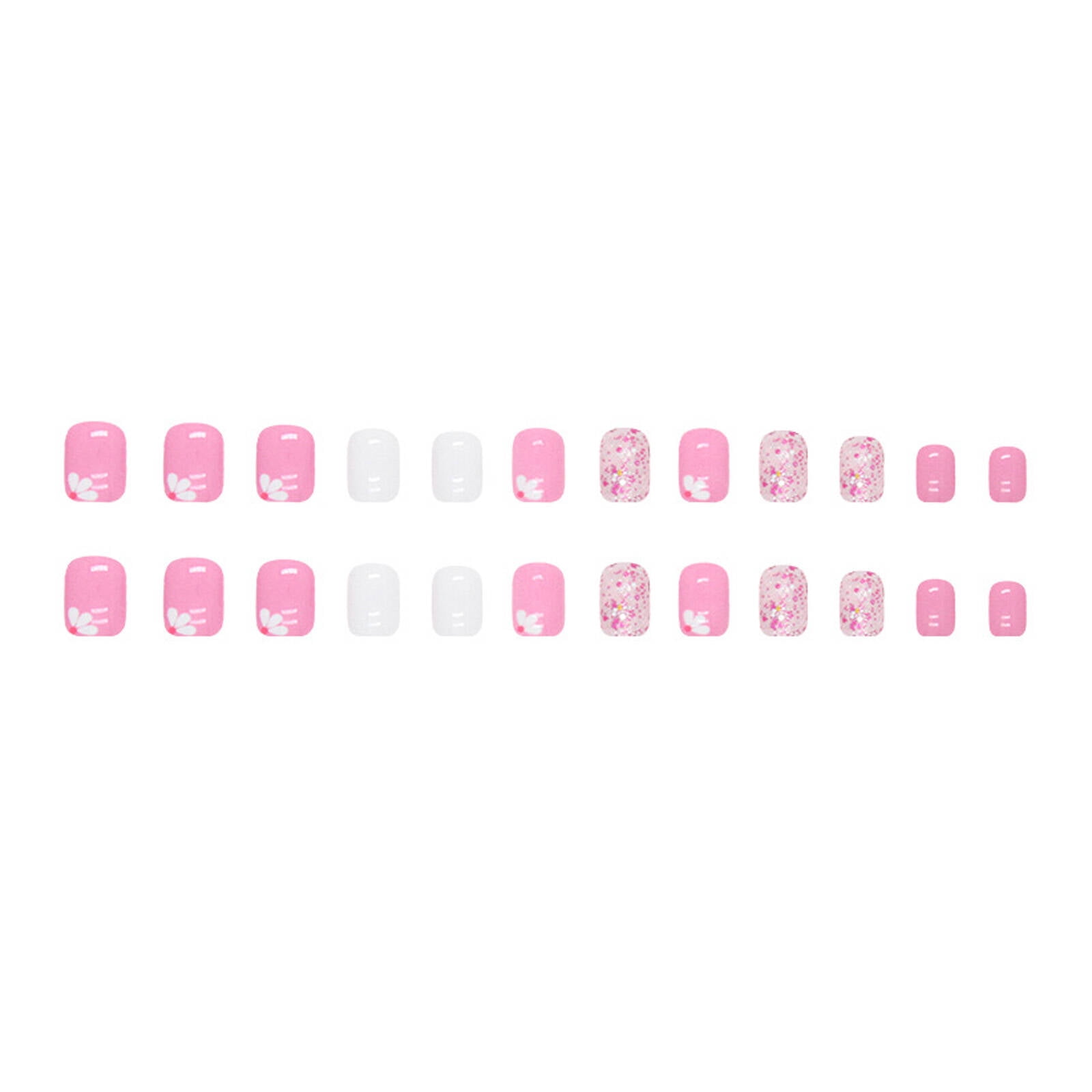 RAGUPEL Nails Press Ons,Safe and Healthy Square Press on Nails,Multiple ...