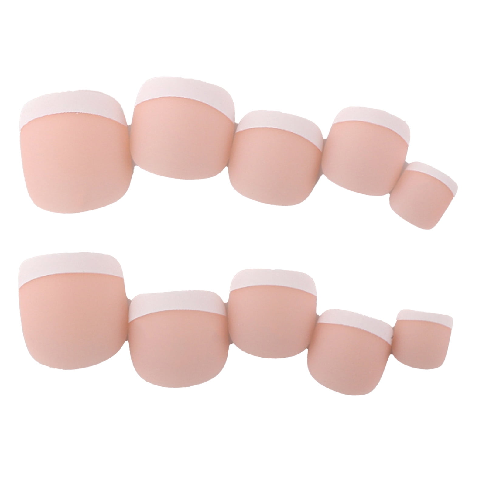 RAGUPEL Press On Nails Short,Easy Press-On Application Fake Nails,Long ...