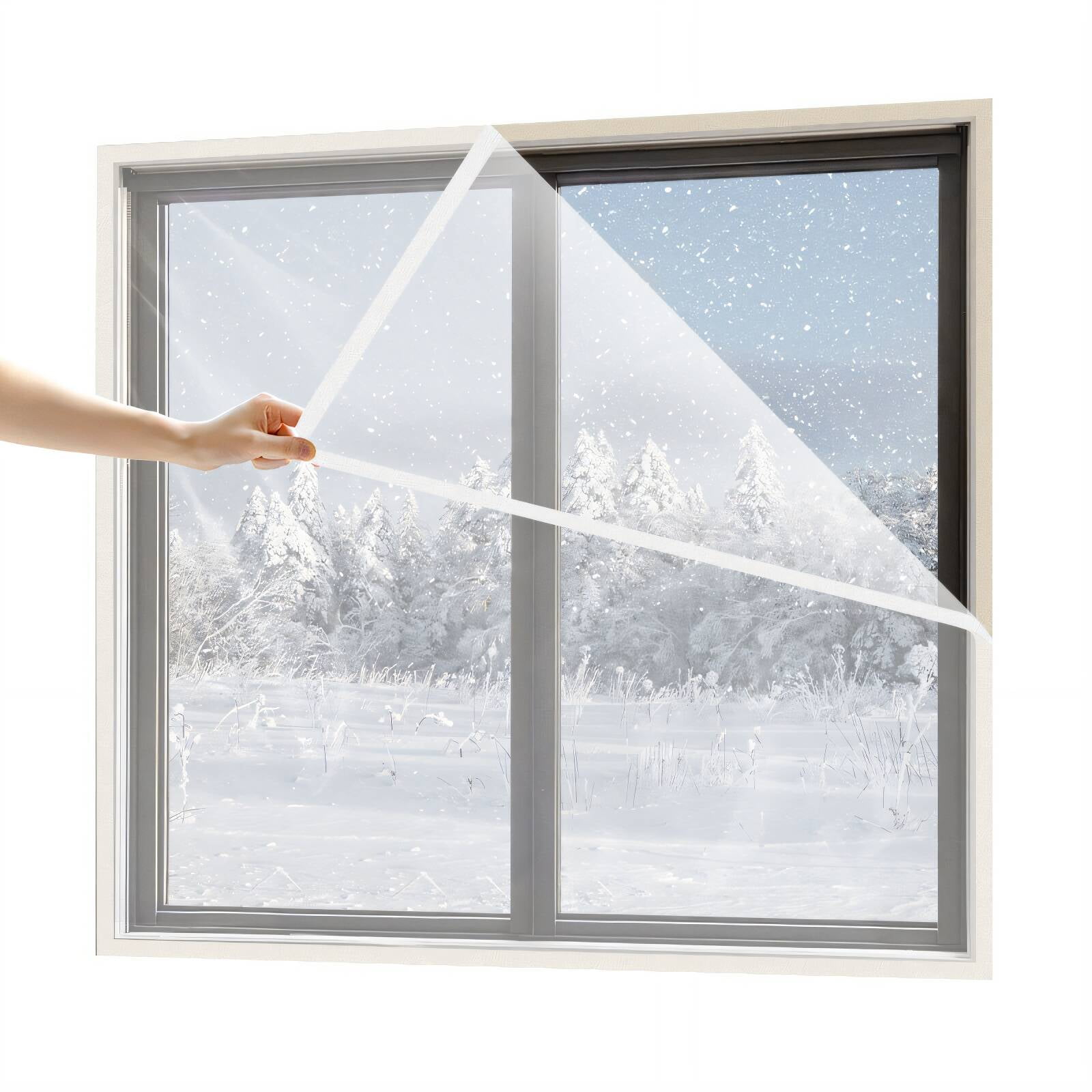 RAGUPEL Window Tint for Home Enhanced Warmth Frosted Glass Window Film ...