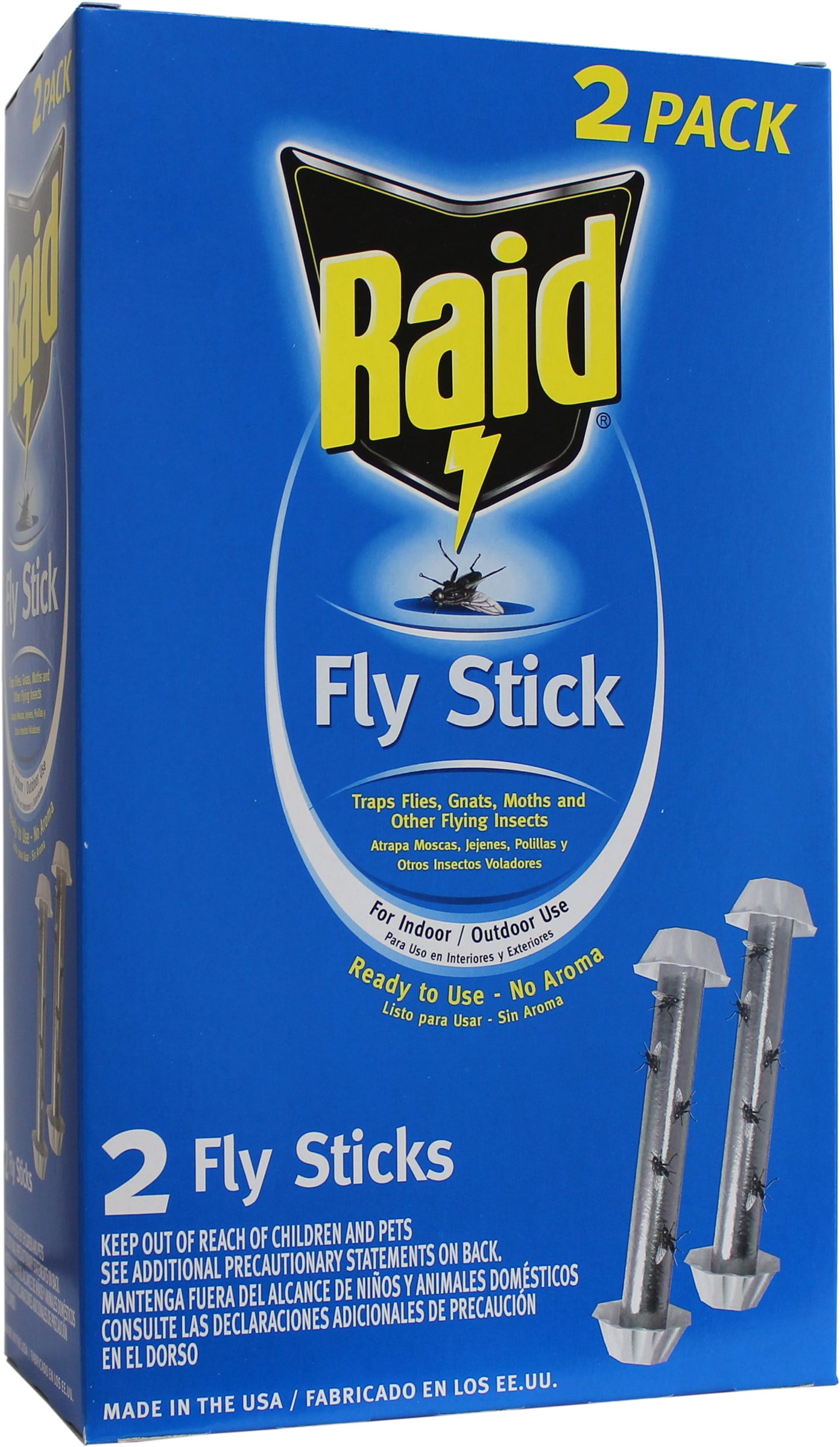 Raid Insect Bug Killer Fly Stick, 2 Ct Pack - Walmart.com