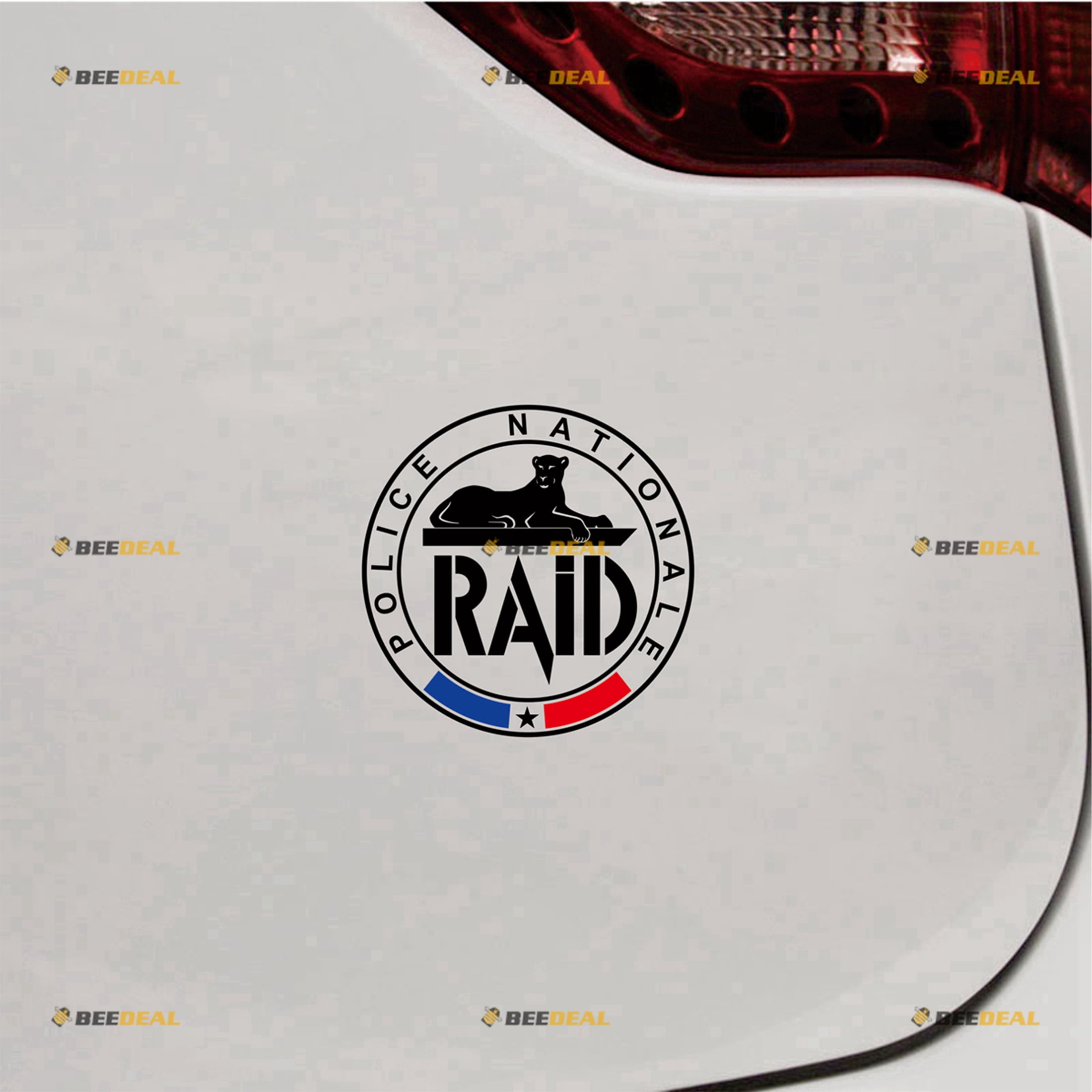 RAID French National Police Anti-Terrorist Sticker Decal Vinyl - Black ...