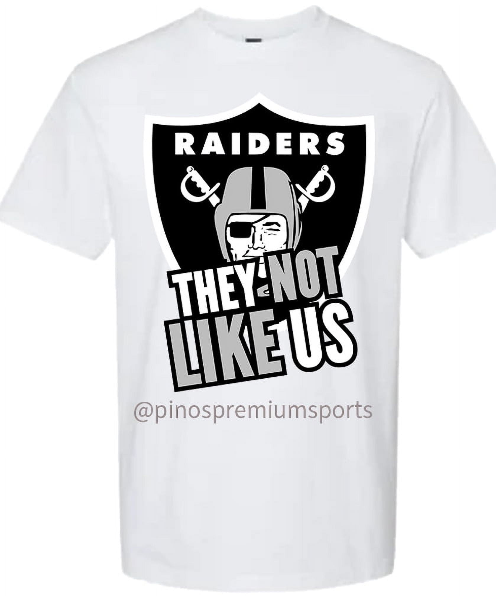 RAIDERS THEY NOT LIKE US T-SHIRTS JUST IN HOT PRODUCT! - Walmart.com