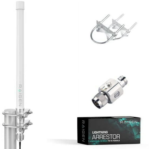 RAIGEN Helium Miner 5.8dbi Antenna LoRa 915 MHz Outdoor Lightning ...