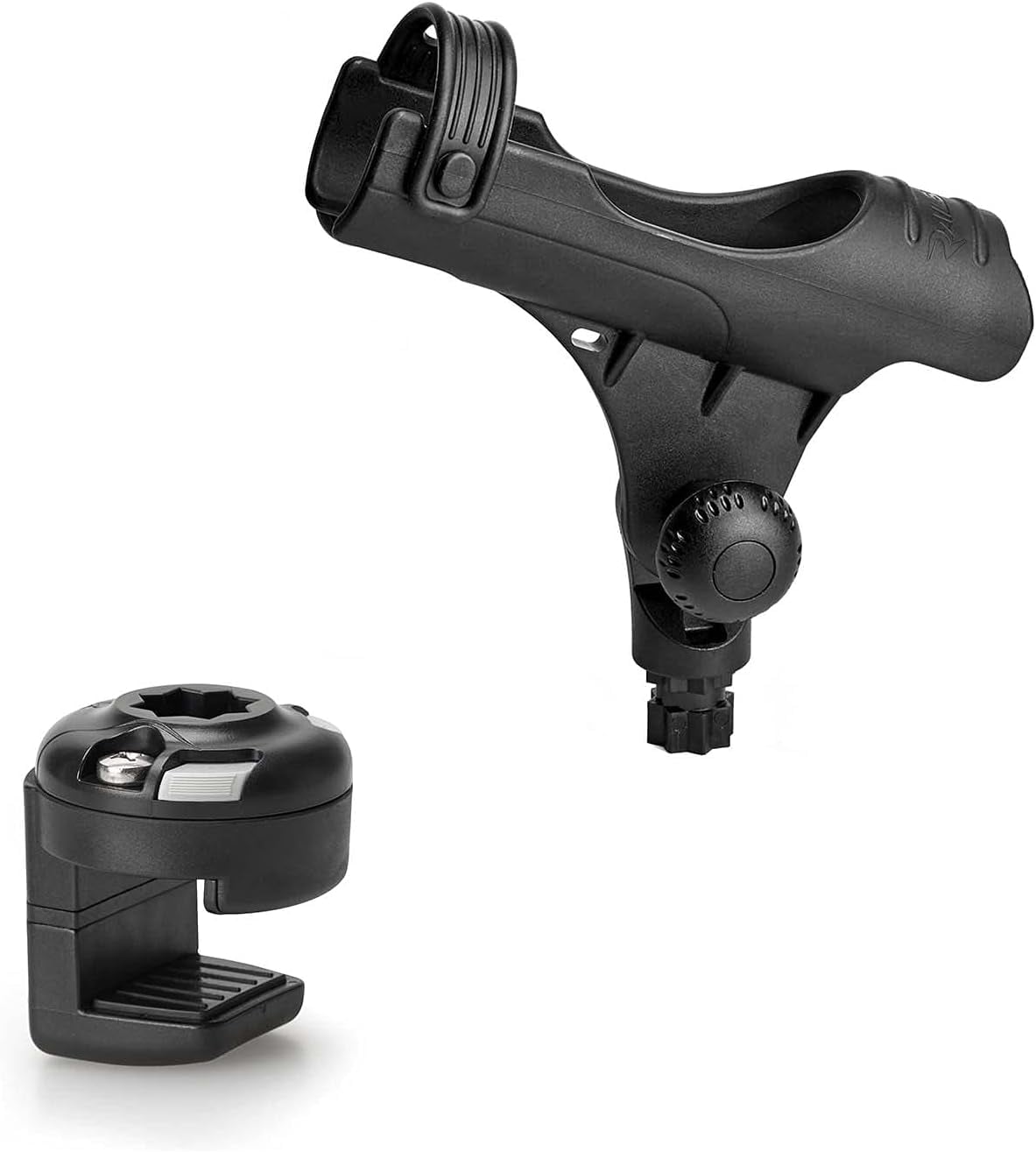 RAILBLAZA Pontoon Fishing Rod Holder with Universal Boat Mount for ...