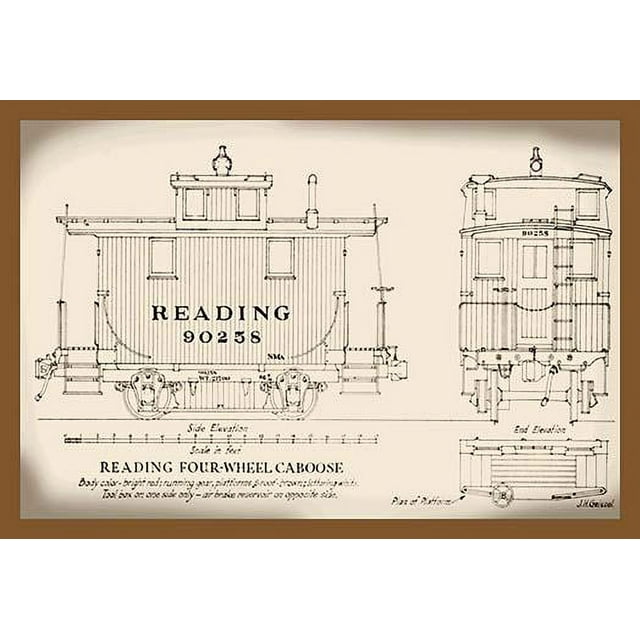 RAILROAD SCHEMATICS & PLANS Poster Print by unknown (24 x 36) - Walmart.com