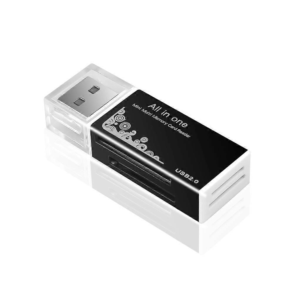 RAIN 4 In 1 USB Card Reader Adapter For Memory Stick Pro Duo Micro SD/T ...