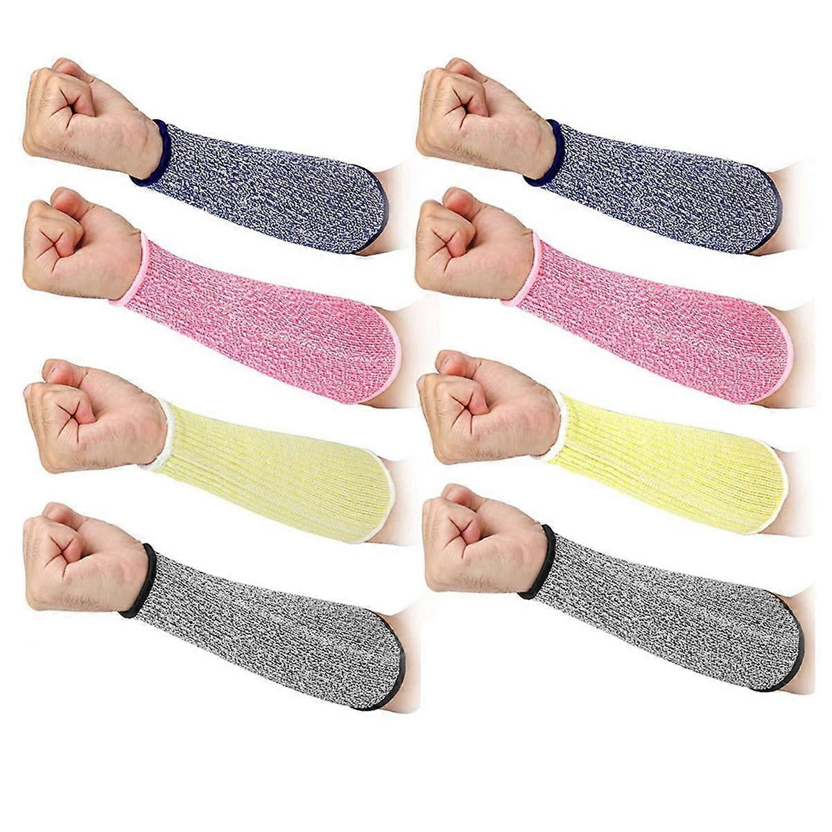 RAIN 4 Pairs Arm Protectors for Thin Skin and Bruising Cut Resistant ...