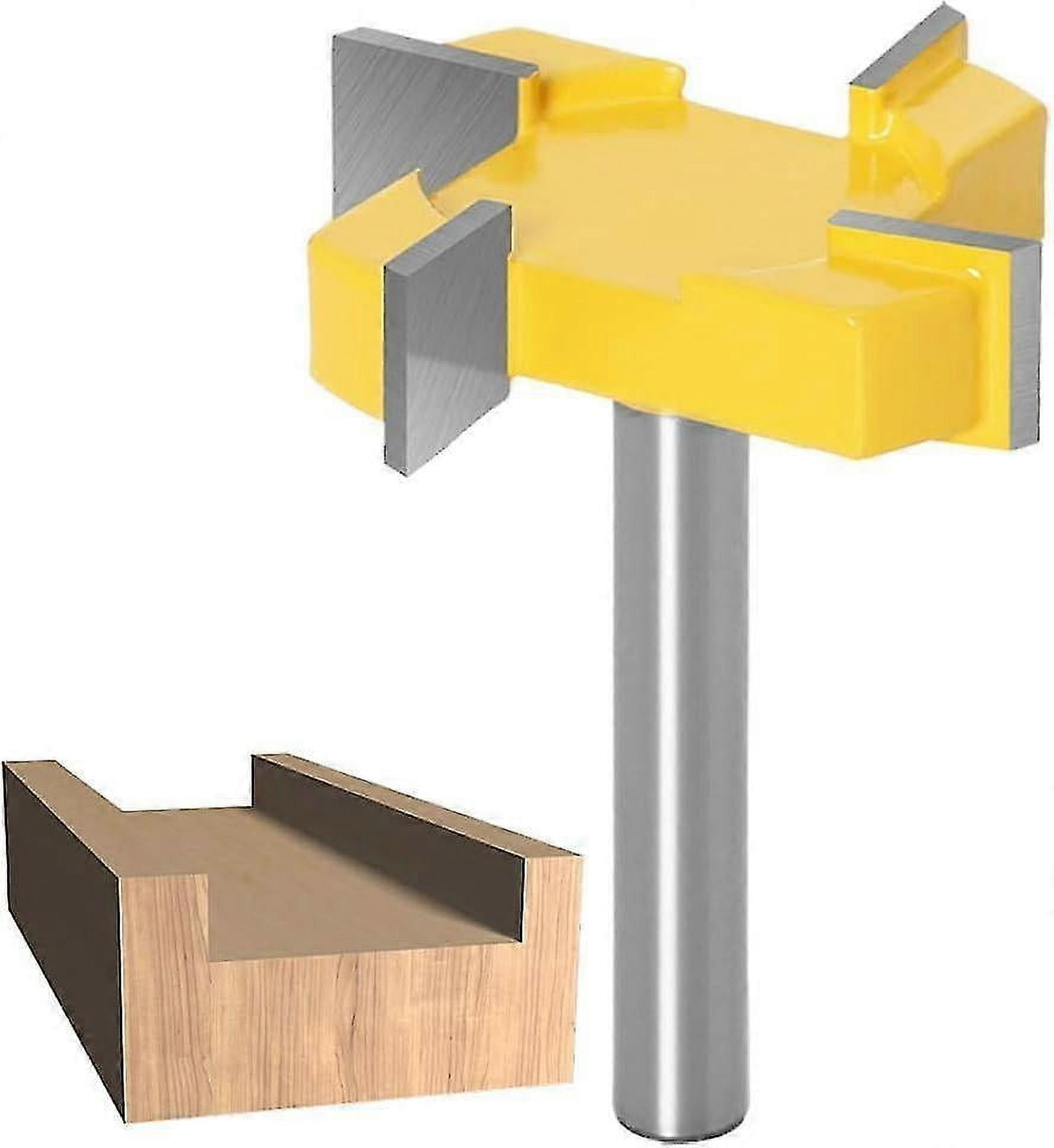 RAIN 4 flutes face mill bits for router 2 inch cutting diameter, 8mm ...