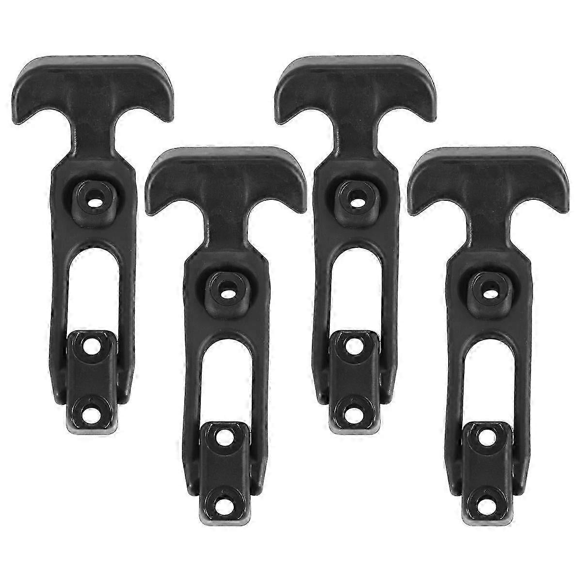 RAIN 4Pcs T-Handle Rubber Flexible Draw Latches for Toolbox, Cooler ...