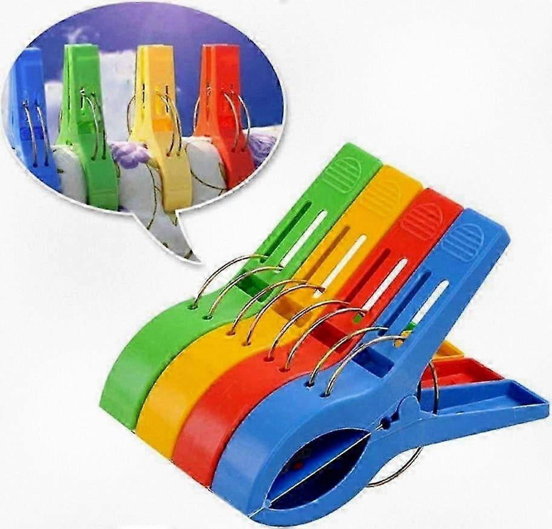 RAIN 8 Extra Large XXL Clips for Laundry & Beach Towels - Heavy Duty ...