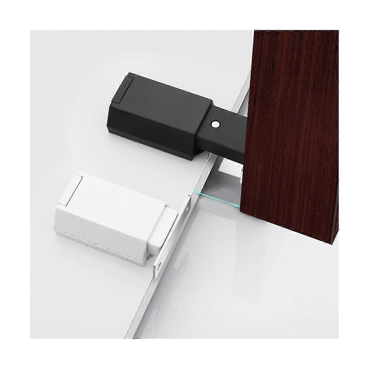 RAIN Heavy Duty Push To Open Cabinet Hardware 8pc Magnetic Push Latch ...