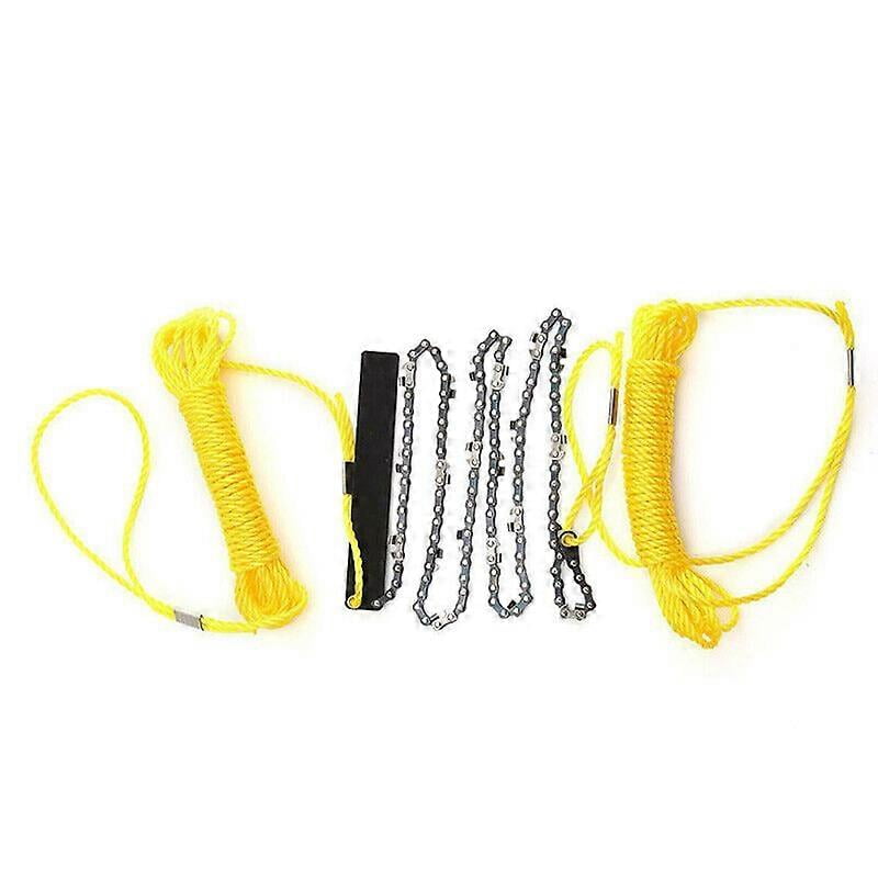 RAIN High Reach Limb Rope-and-Chain Saw with 48in Chain Branch Tree Saw ...
