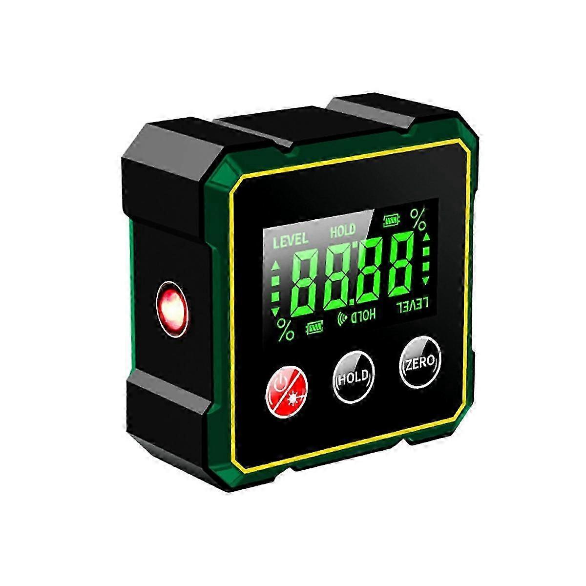 RAIN Magnetic Digital Angle Finder with Electronic Laser 360 LCD ...