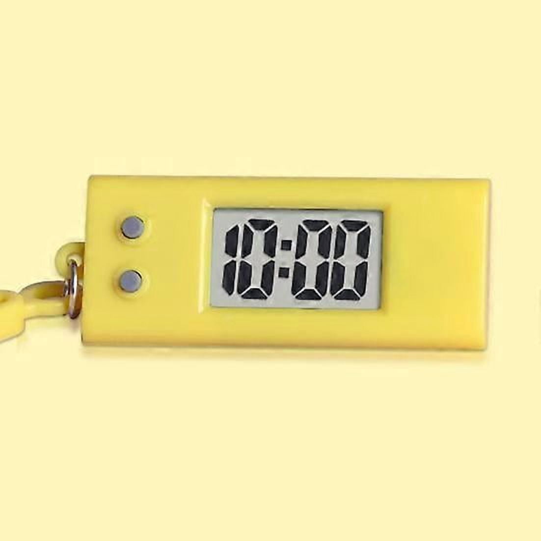 RAIN Practical Mini Electronic Clock Multifunctional LCD Digital ...