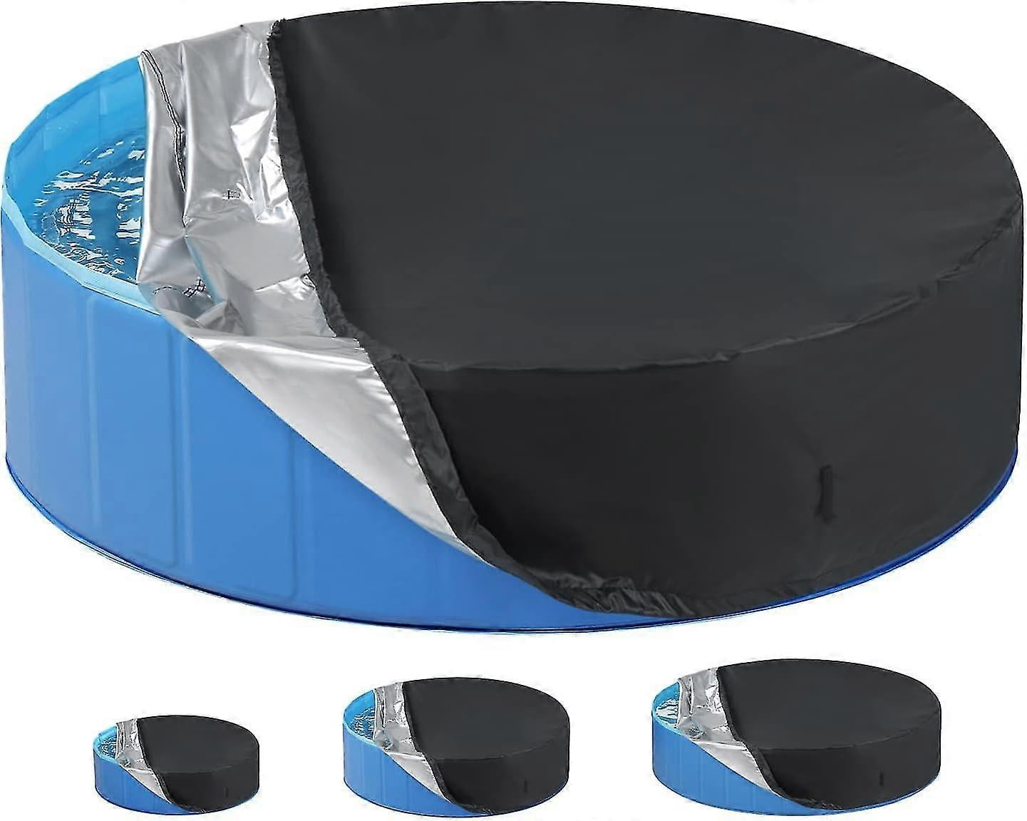 RAIN Solar Dog Pool Cover, Pet Pool Cover, Keeps Pool Cleaner Longer ...