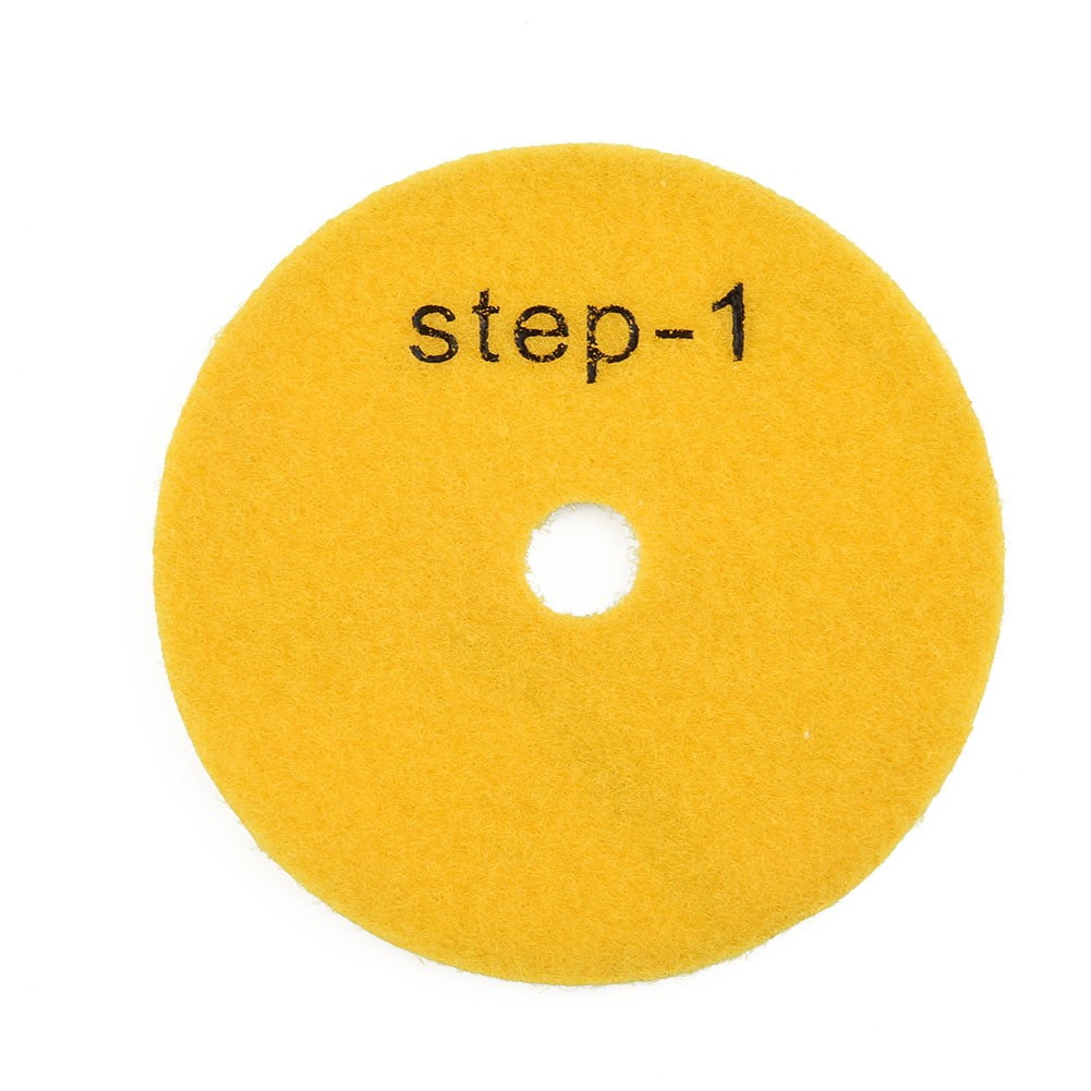 RAINB 1Pc 4 Inch 100Mm Dry/Wet Diamond 3 Step Polishing Pads Granite ...