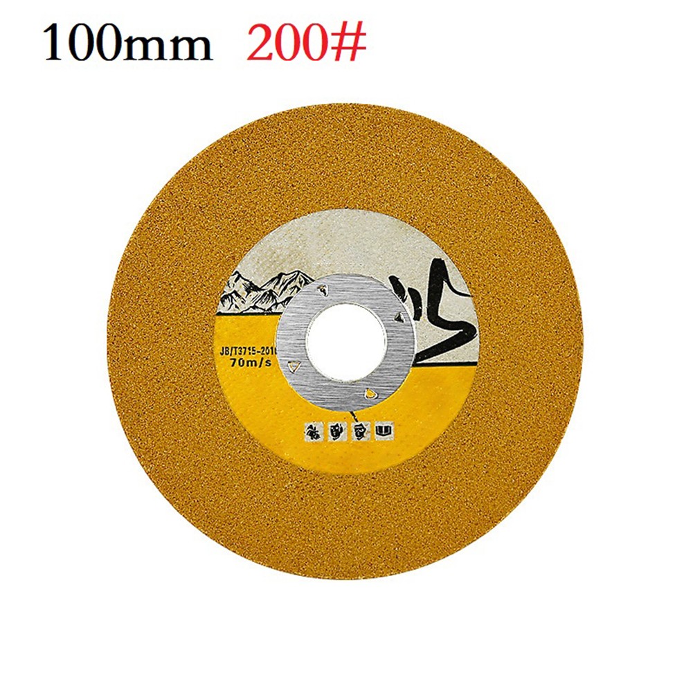 RAINB 1X 100Mm 50 100 200Grit Diamond Angle Grinding Wheel Sanding Disc ...