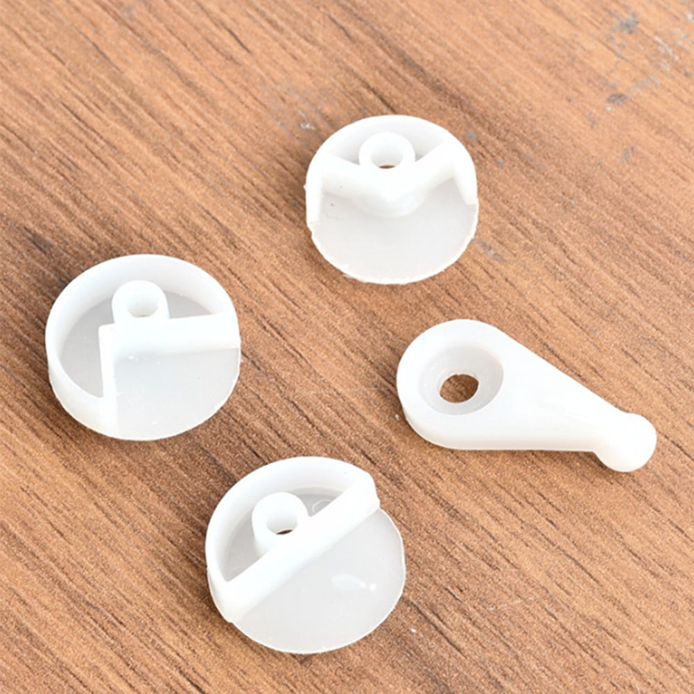 RAINB 20/50Pcs Mirror Wall Hanging Fixing Kit Frameless Plastic Wall ...