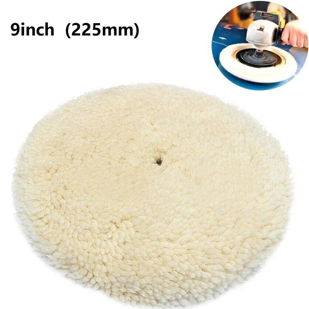 RAINB 225Mm 9 Inch Grinding Polishing Bonnet Pad Soft Wool Clean ...