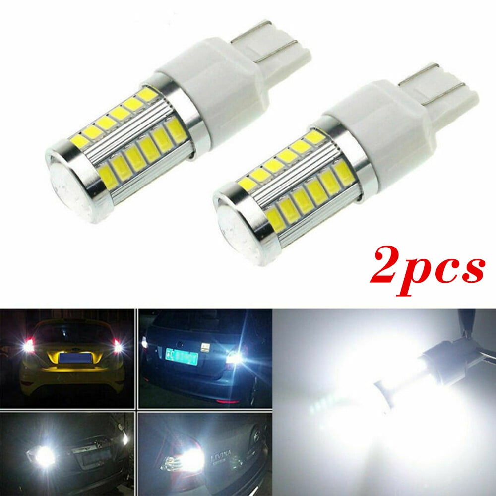RAINB 2X T20 W21/5W 7443 5630 33Smd Dual Filament Led Drl Sidelight ...