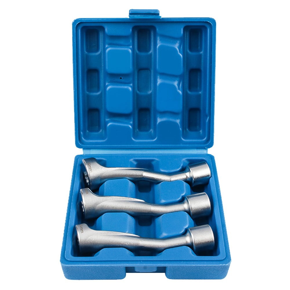 RAINB 3Pcs 1/2Inch Driver Fuel Injector Line Injection Socket Set 14 17 ...