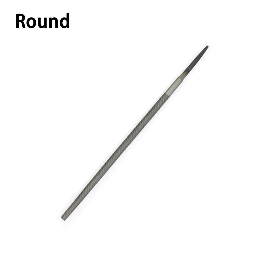 RAINB 6 Inch 150Mm Steel Files Without Handle Round Half-Round ...