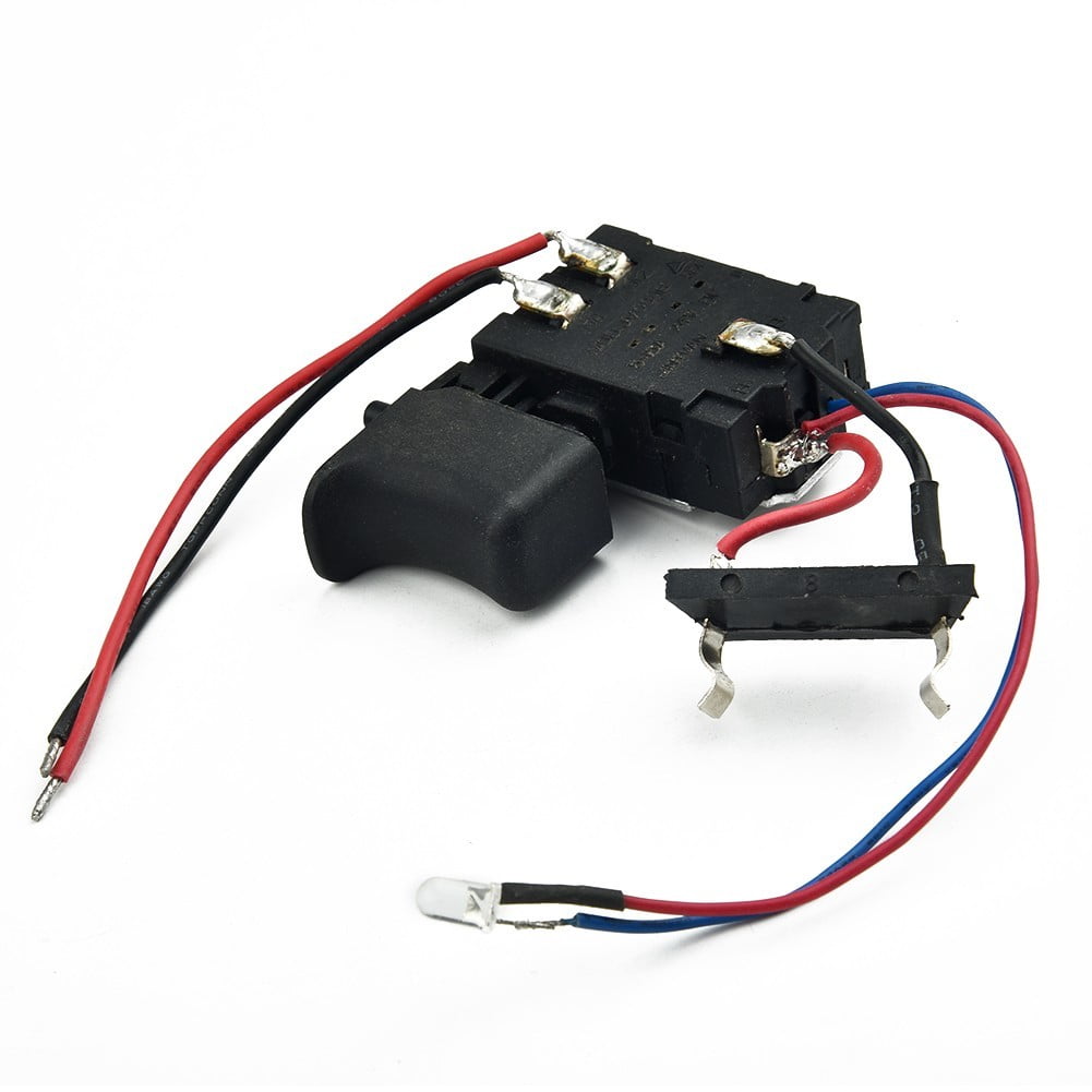 RAINB Dc 7.2-24V Electric Drill Dustproof Speed Control Push Button ...
