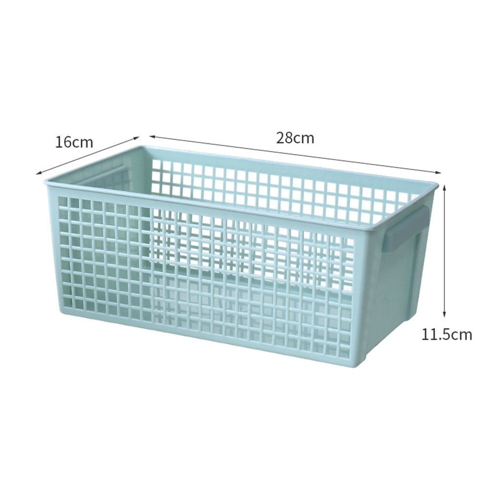RAINB Desktop Storage Basket Snack Storage Hollow Rectangular Storage ...