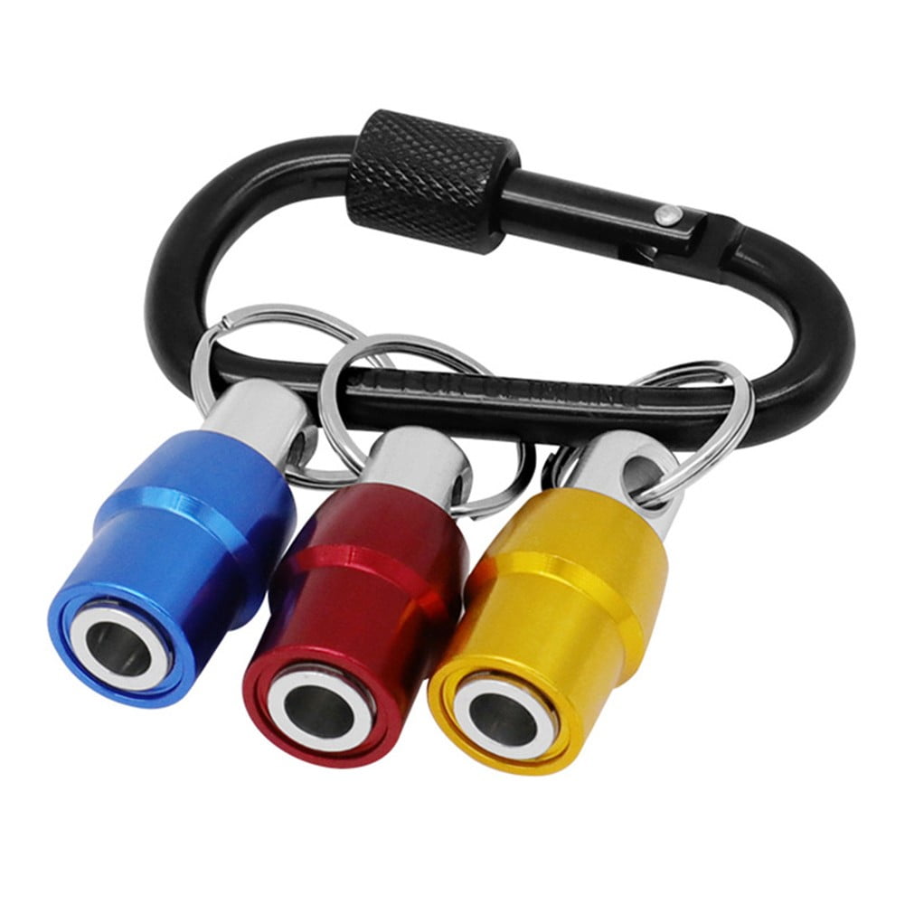 RAINB Drill Bit Holder 1/4 Hex Shank Screwdriver Keychain Extension Bar ...