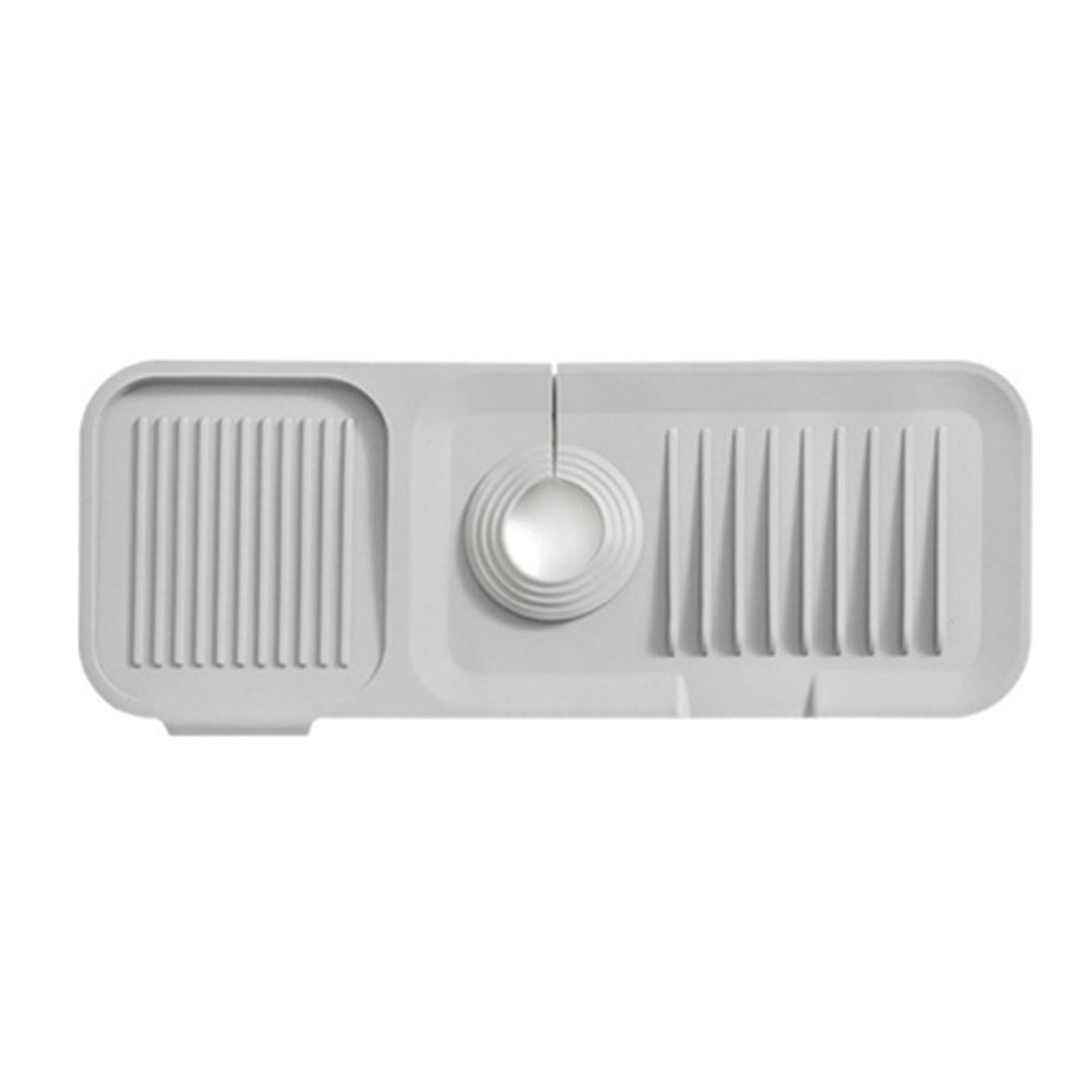 RAINB Kitchen Sink Faucet Silicone Water Splash Mat Drain Absorbent ...