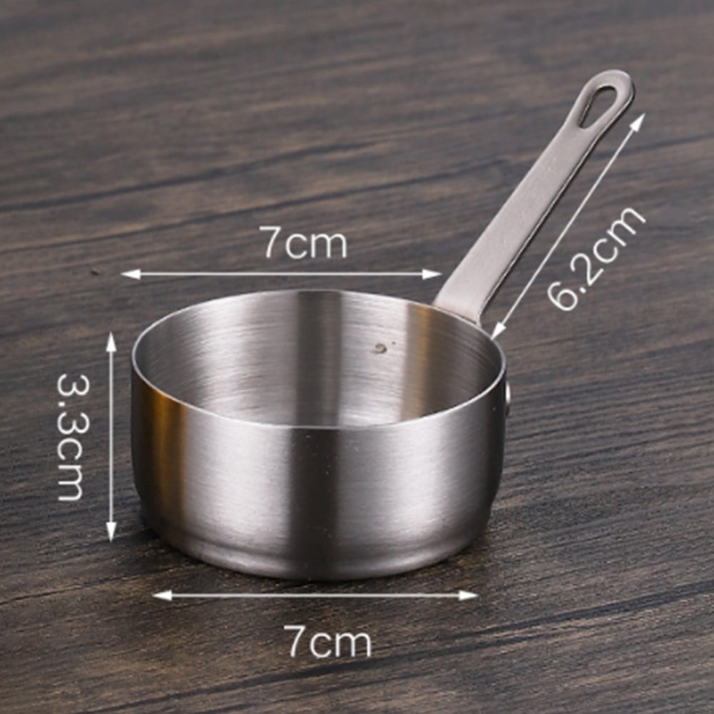 RAINB Pot Gravy Stainless Steel Milk Pot Mini Sauce Pan Non Stick Small ...