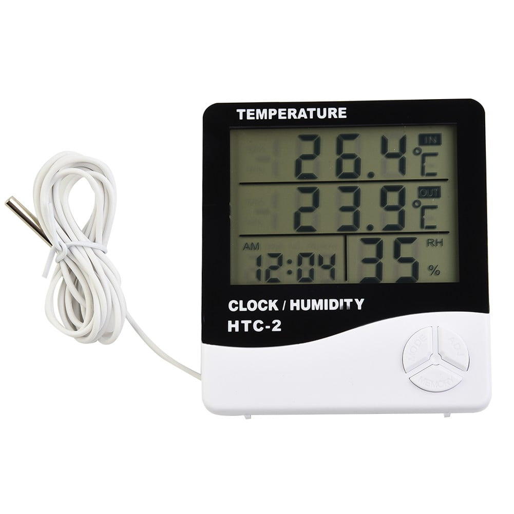 RAINB Weather Station with Outdoor Sensor Thermometer Hygrometer ...