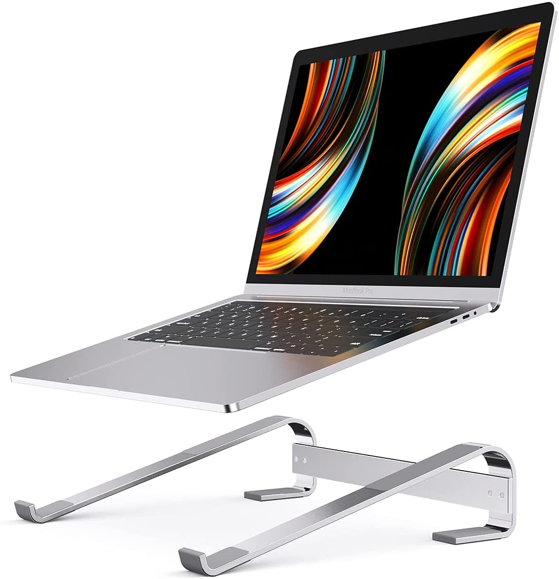 RAINBEAN Laptop Stand, Ergonomic Aluminum Cooling Computer Stand ...