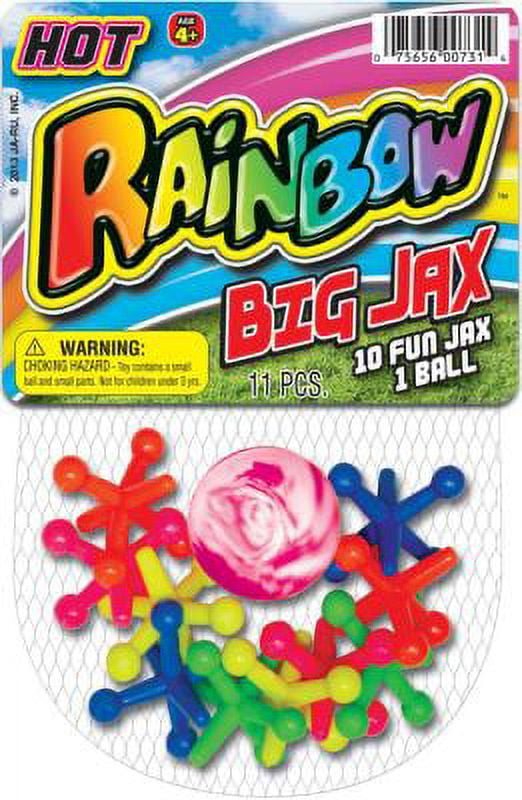 SS Rainbow Big Jax, Colorful Jax Toy - Walmart.com