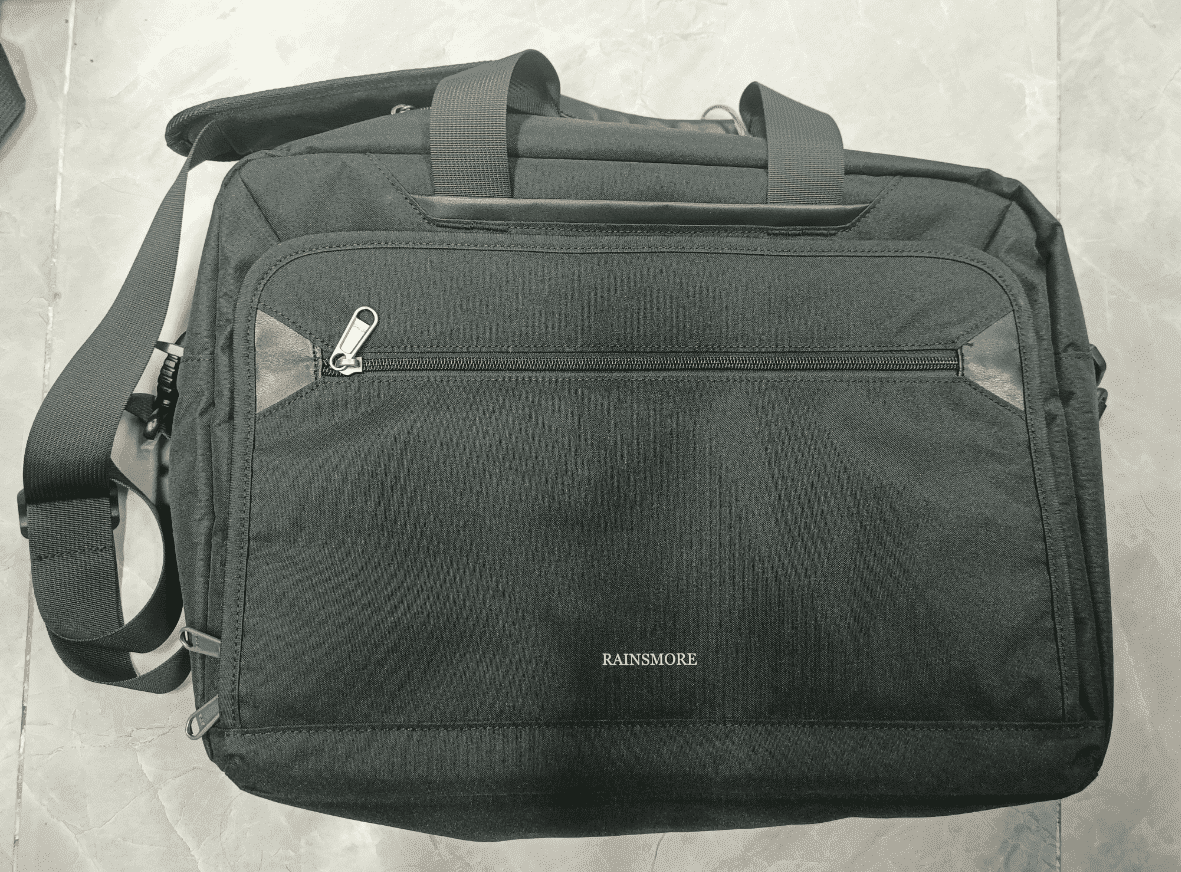 RAINSMORE 17.3 Inch Laptop Messenger Bag for Men Computer Work Bag with ...