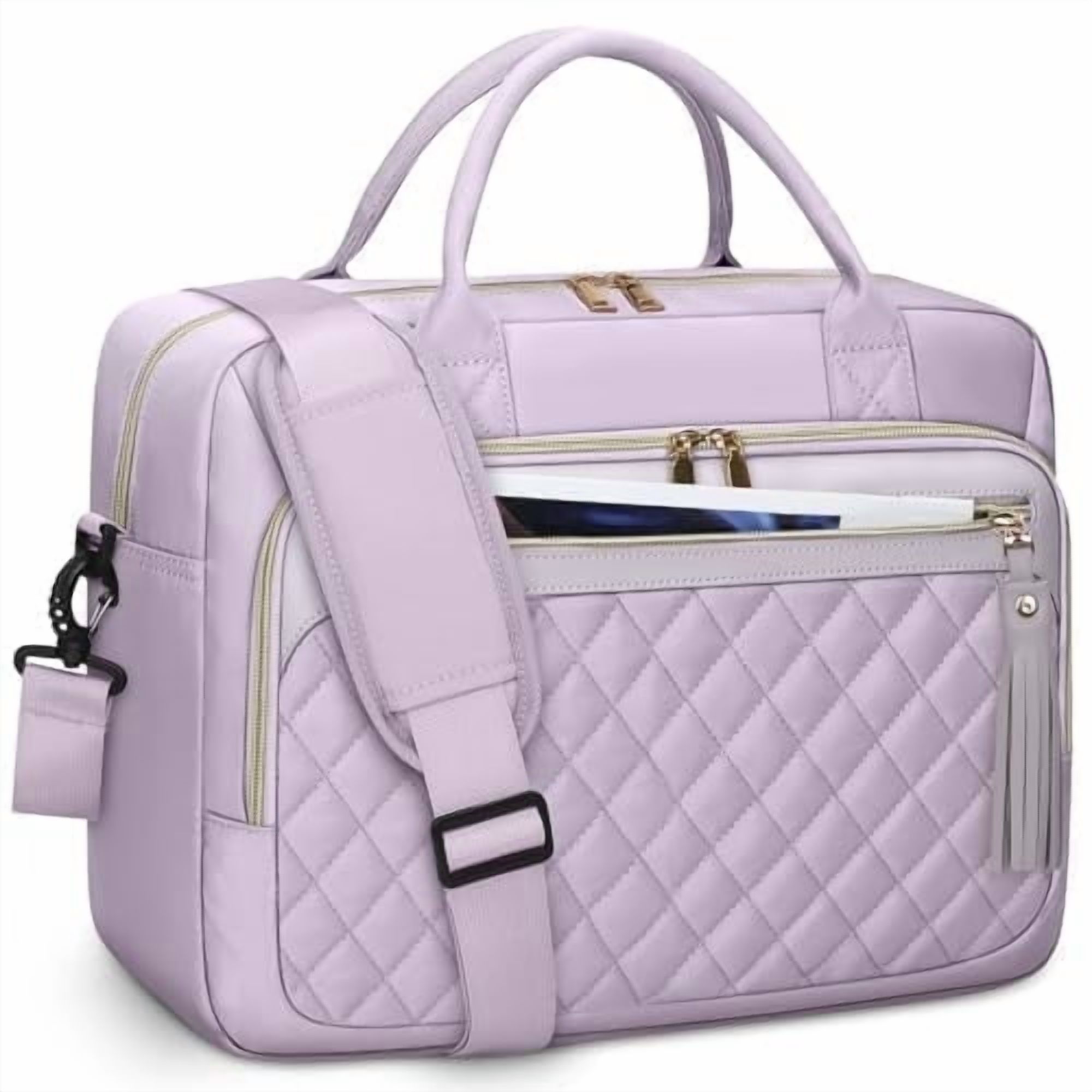 RAINSMORE Laptop Bag 17.3-inch Briefcase for Women Waterproof Computer ...