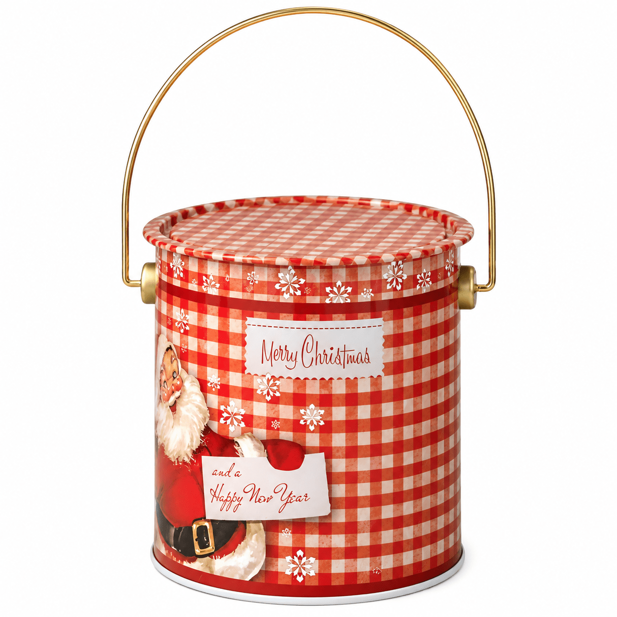 RAIRSKY Christmas Vintage Cookies Iron Jar Cookies Jars for Kitchen ...