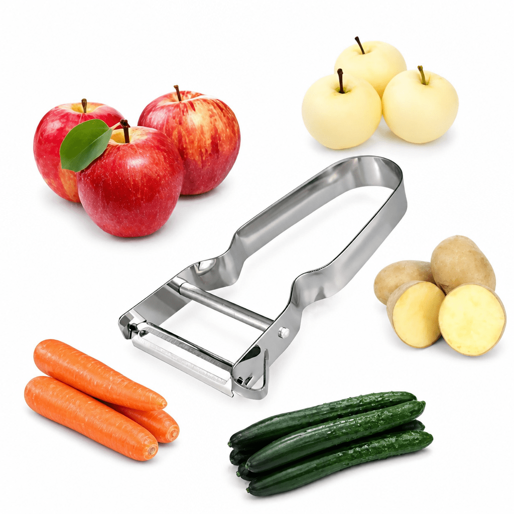 RAIRSKY Stainless Steel Peeler,Potato Peeler,Fruit Vegetable Speed ...