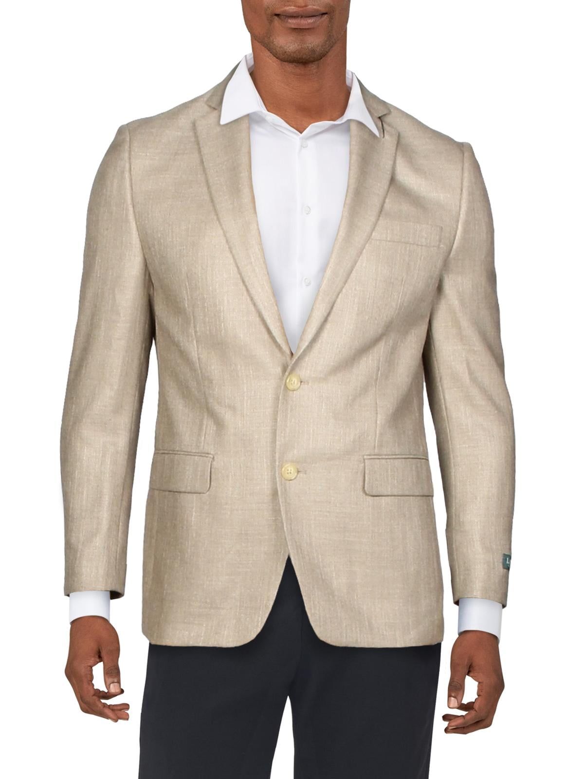 RALPH LAUREN Mens Beige Sport Coat 48L - Walmart.com