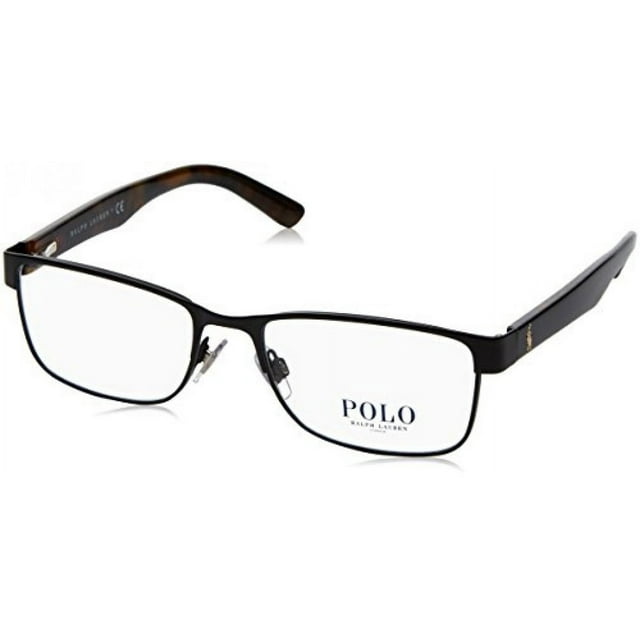 RALPH LAUREN POLO PH1157 9038 Rectangular Matte Black Demo Lens 53 mm ...