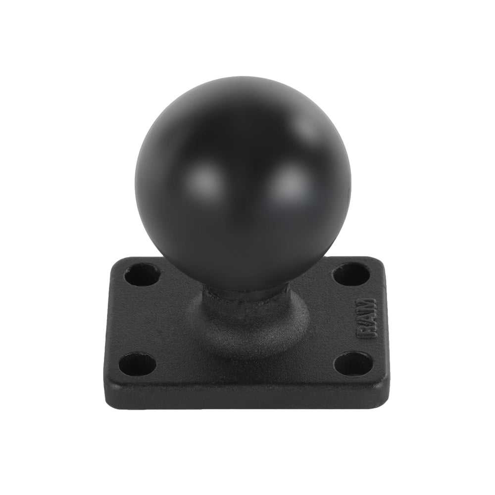 RAM-202U-152 RAM Mounts Ball Base with 1" x 1.5" 4-Hole Pattern and C ...