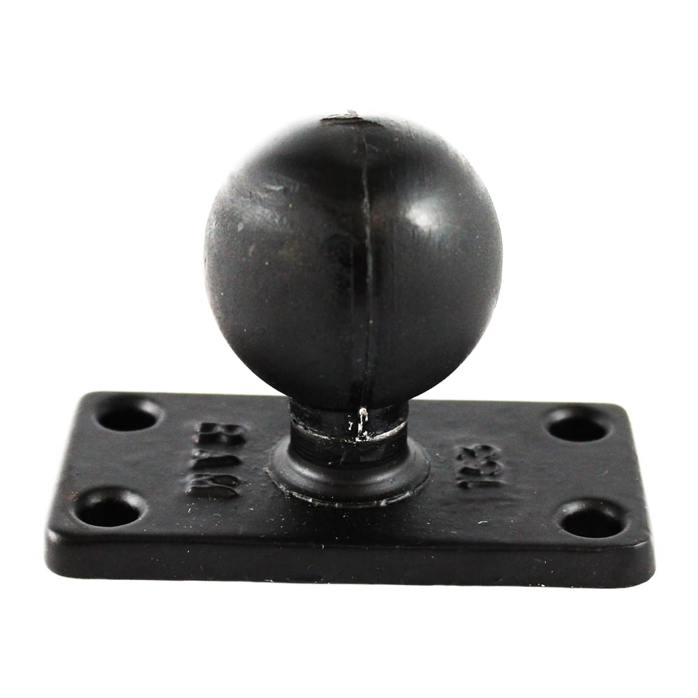 RAM-202U-153 RAM Mounts C-Size 1.5-Inch Ball Base with 1" x 2.5" 4-Hole ...