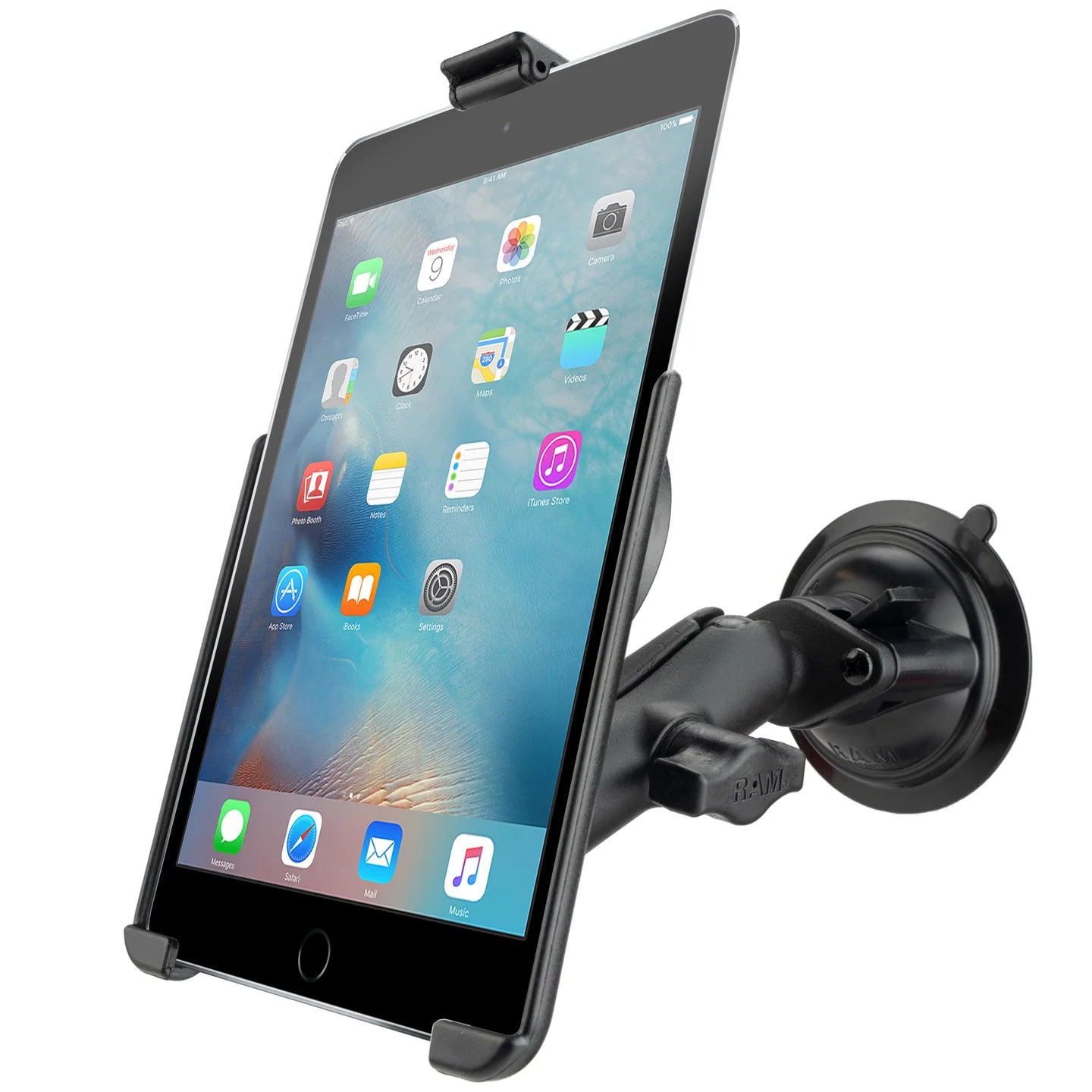 RAM-B-166-AP20U RAM Twist-Lock™ Suction Cup Mount for Apple iPad mini 4 ...