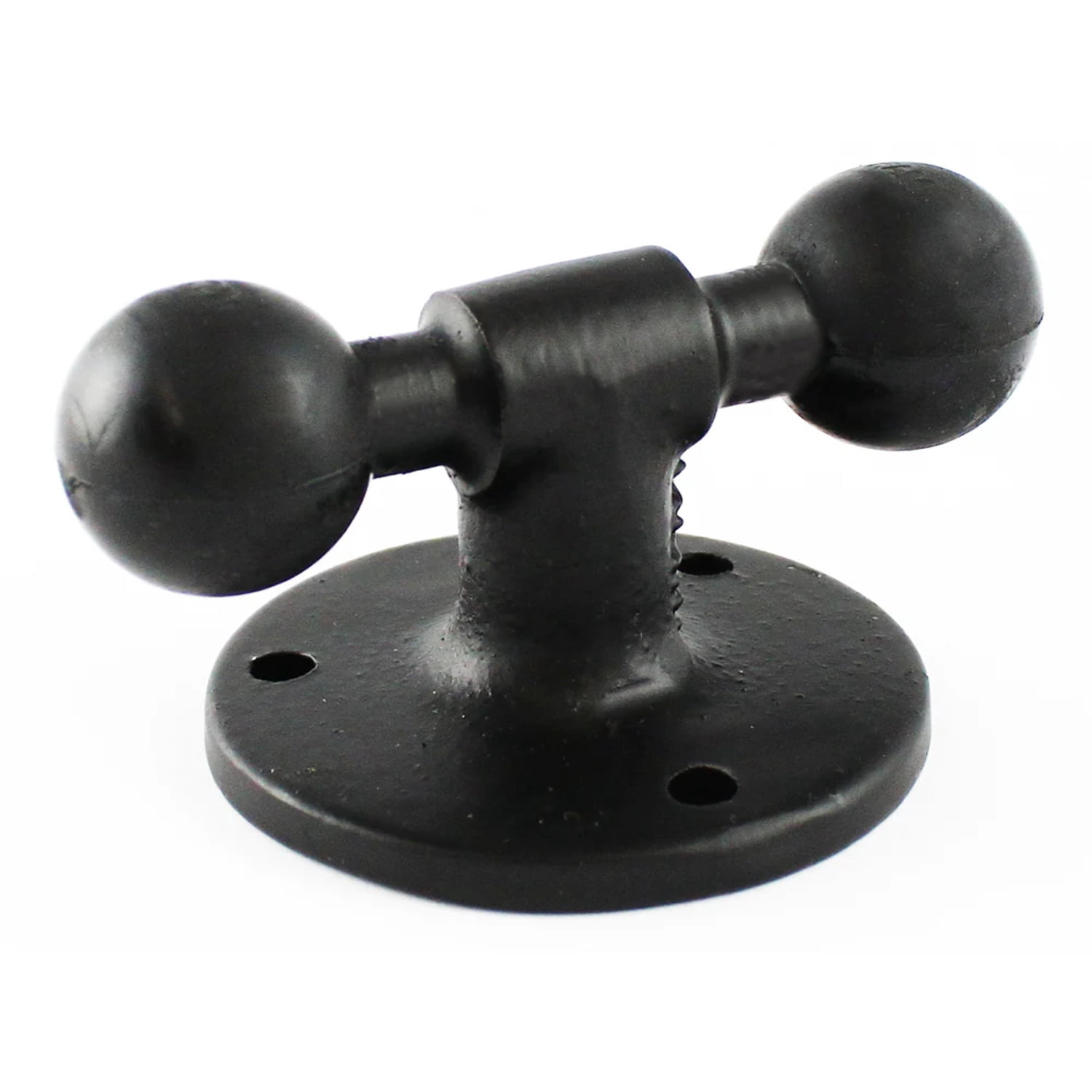 RAM-B-217U RAM Mounts 2.5" Round Base with Post & Two 1" B-Sized Balls ...