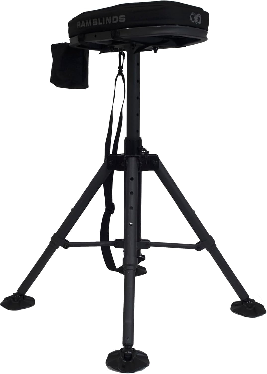 RAM Blinds - High Rise Hunting Stool - Powder-Coated Steel Seat, 20 x ...