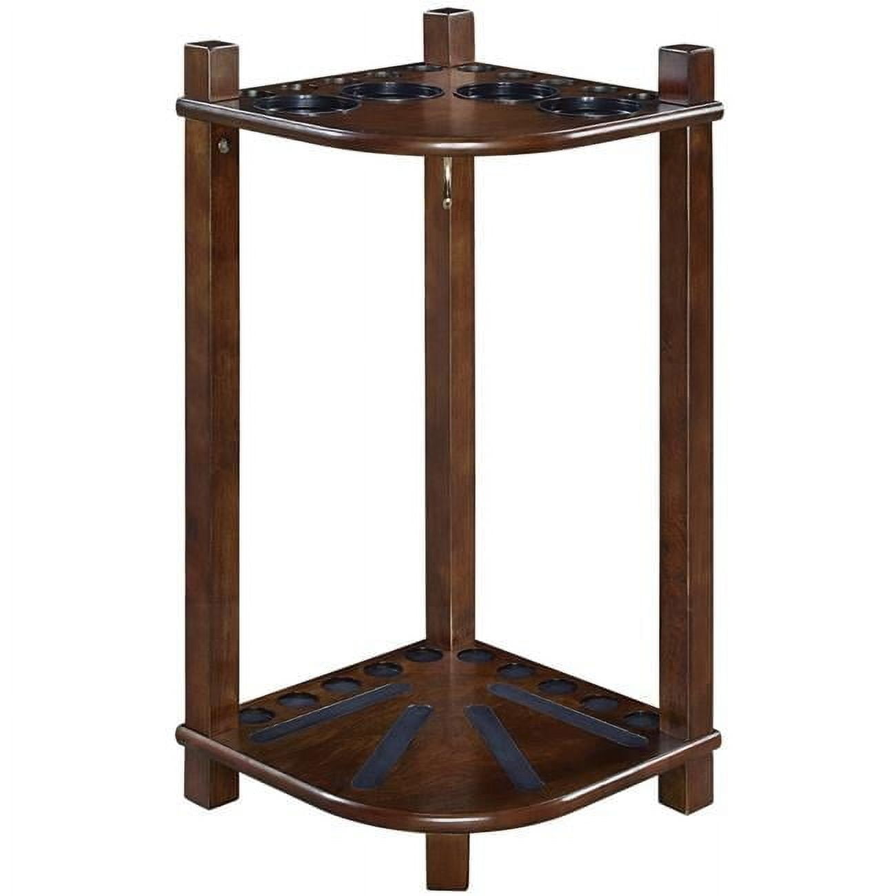 RAM Game Room FCR2 CAP 16 x 16 x 24 in. Floor Cue Rack with Square Leg ...