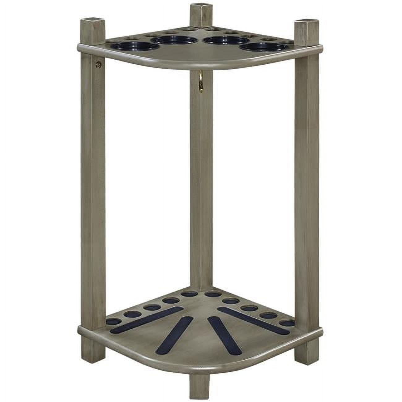 RAM Game Room FCR2 SL 16 x 16 x 24 in. Floor Cue Rack with Square Leg ...