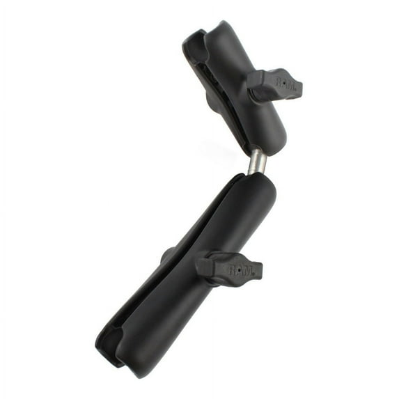 RAM Mounts B Size Double Socket Arm Adapter with Medium & Long Arms and ...